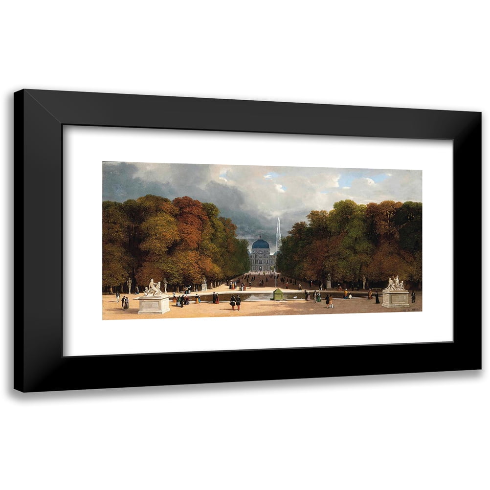 Léon-Auguste Mellé 18x11 Black Modern Framed Museum Art Print Titled ...