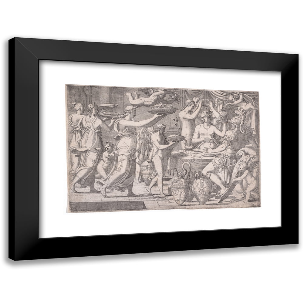 Léon Davent 24x17 Black Modern Framed Museum Art Print Titled - Venus ...
