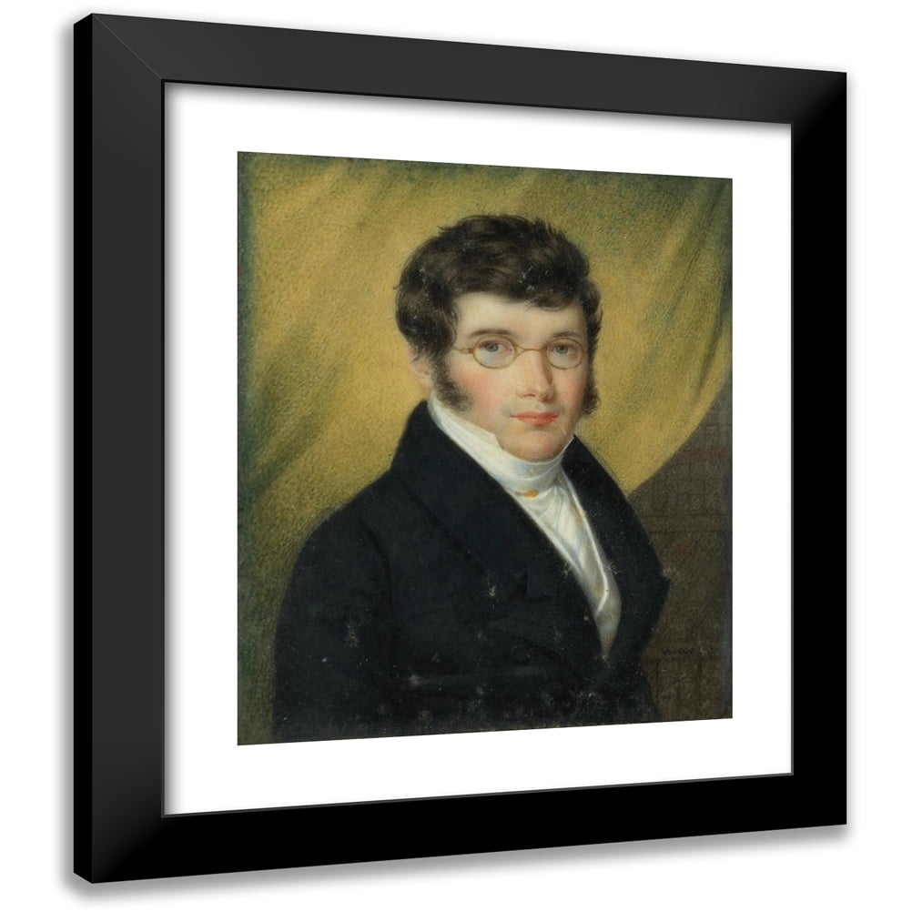 Léon Larue 12x14 Black Modern Framed Museum Art Print Titled - Portrait ...