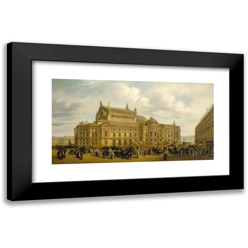 Léonard Saurfelt 18x11 Black Modern Framed Museum Art Print Titled ...
