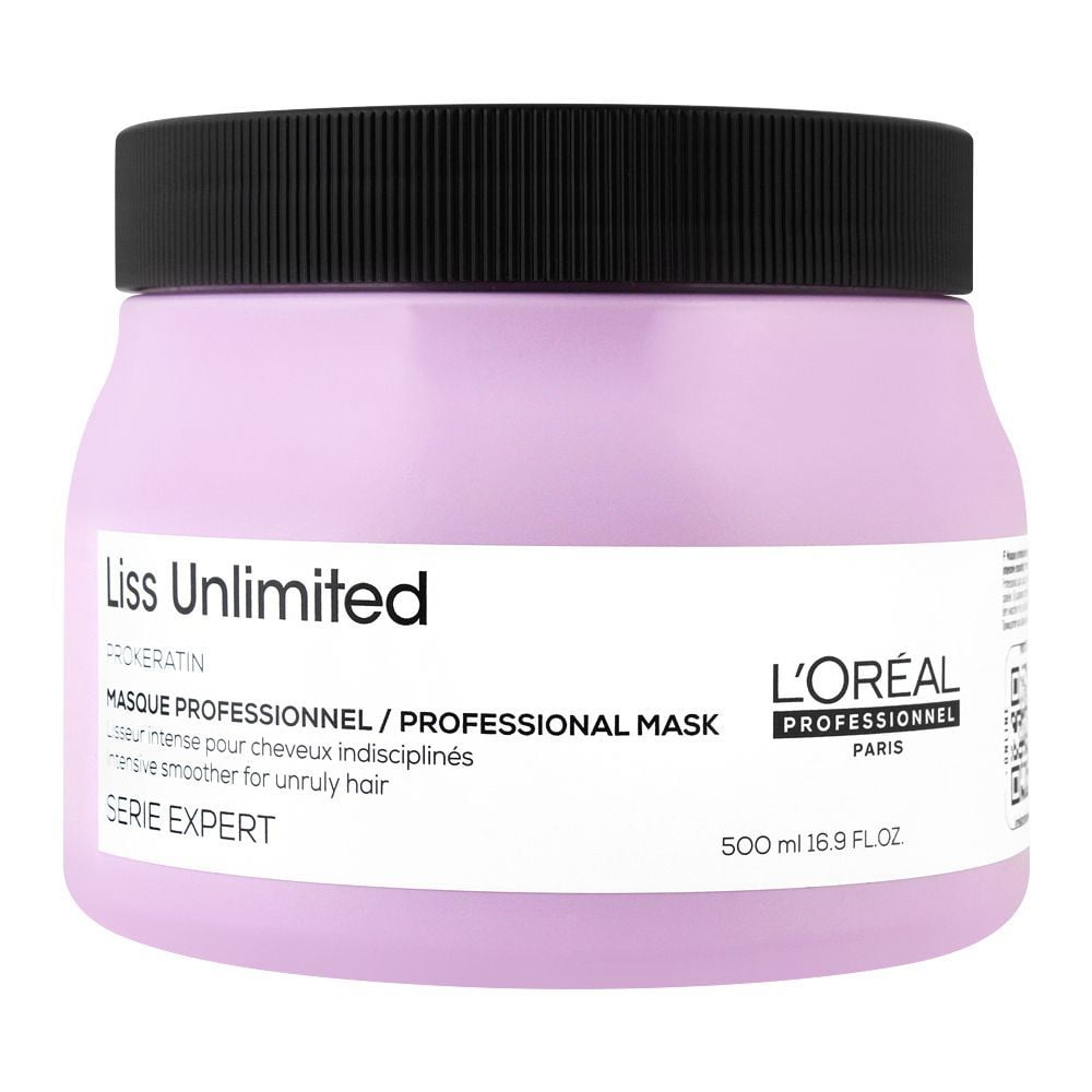 L'oreal Serie Expert Liss Unlimited Prokeratin Mask 16.9 oz - Walmart.com