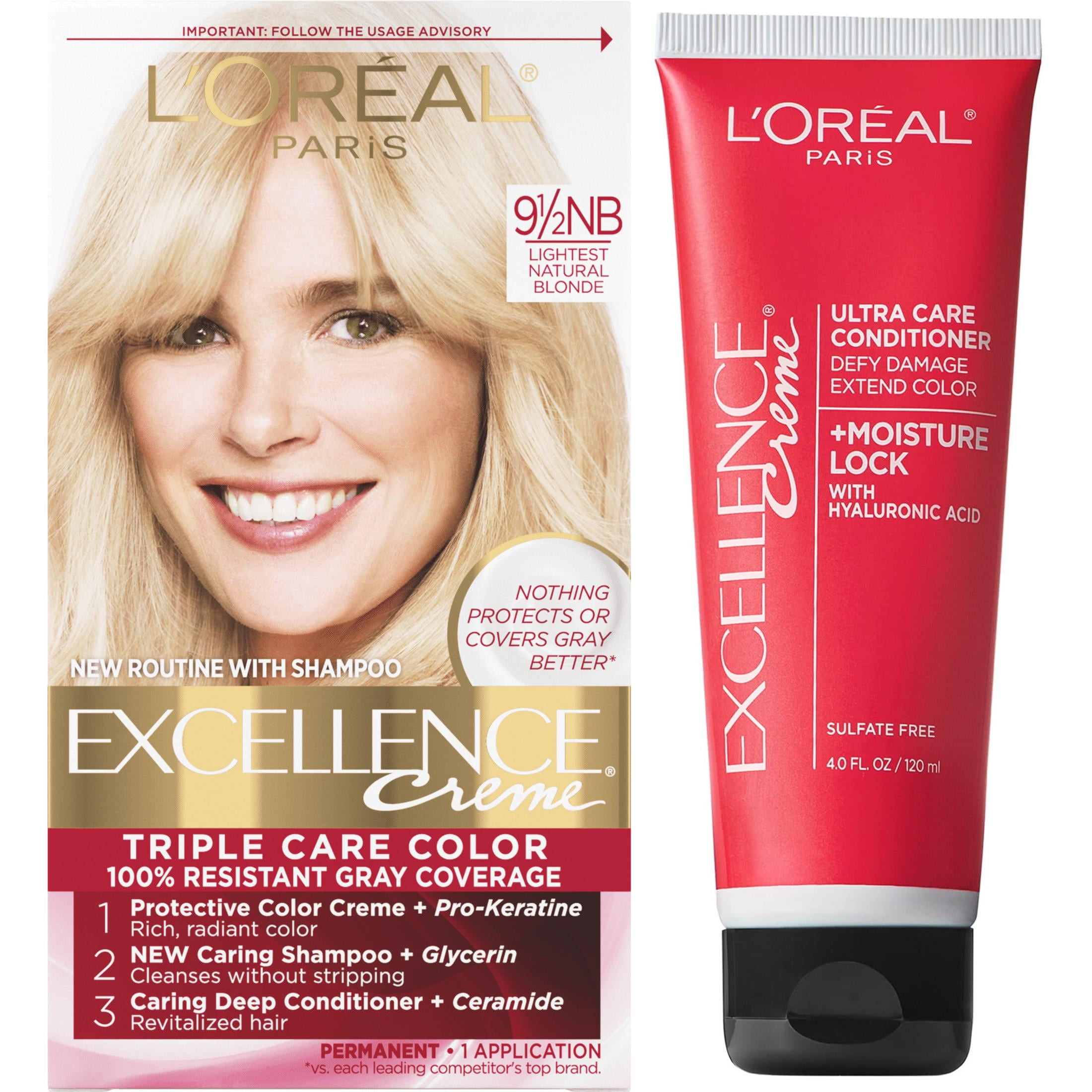L'oreal Paris Excellence Creme Permanent Hair Color - Walmart.com