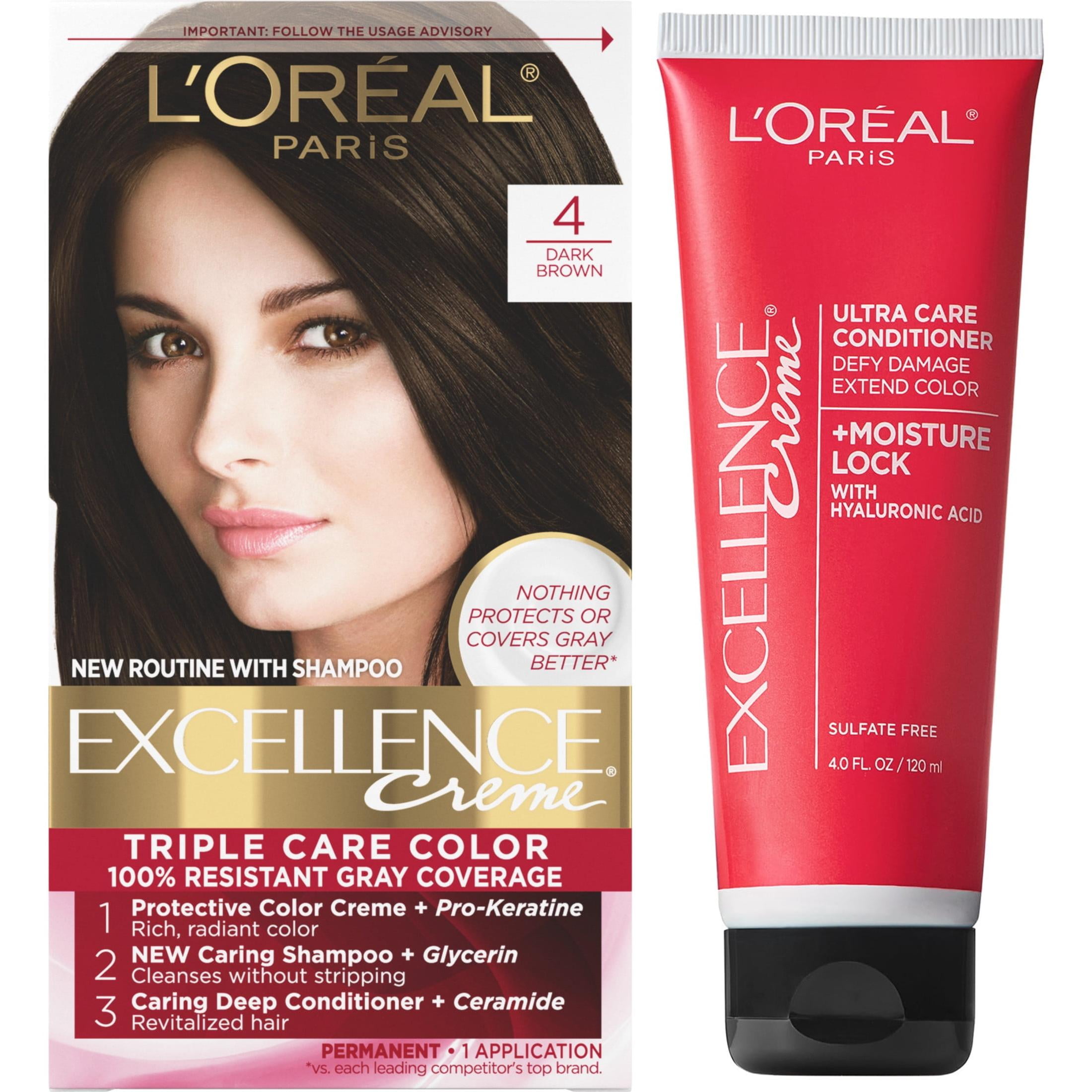 L'oreal Paris Excellence Creme Permanent Hair Color - Walmart.com
