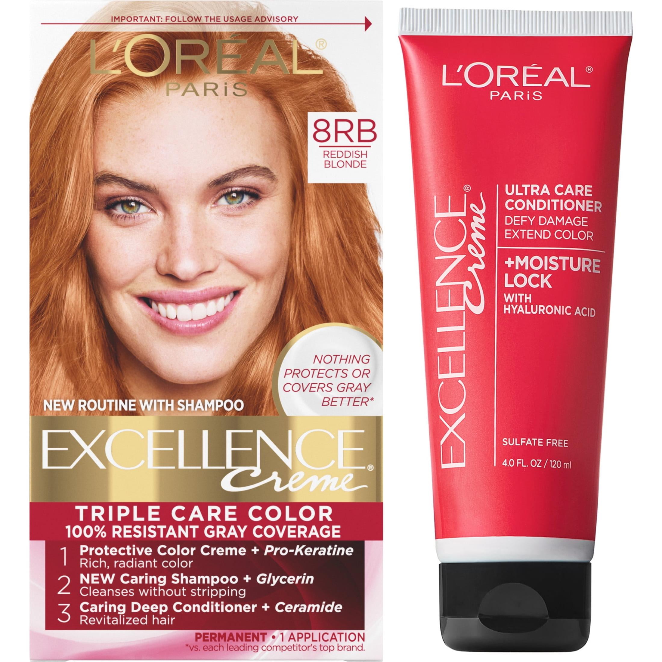 L'oreal Paris Excellence Creme Permanent Hair Color - Walmart.com