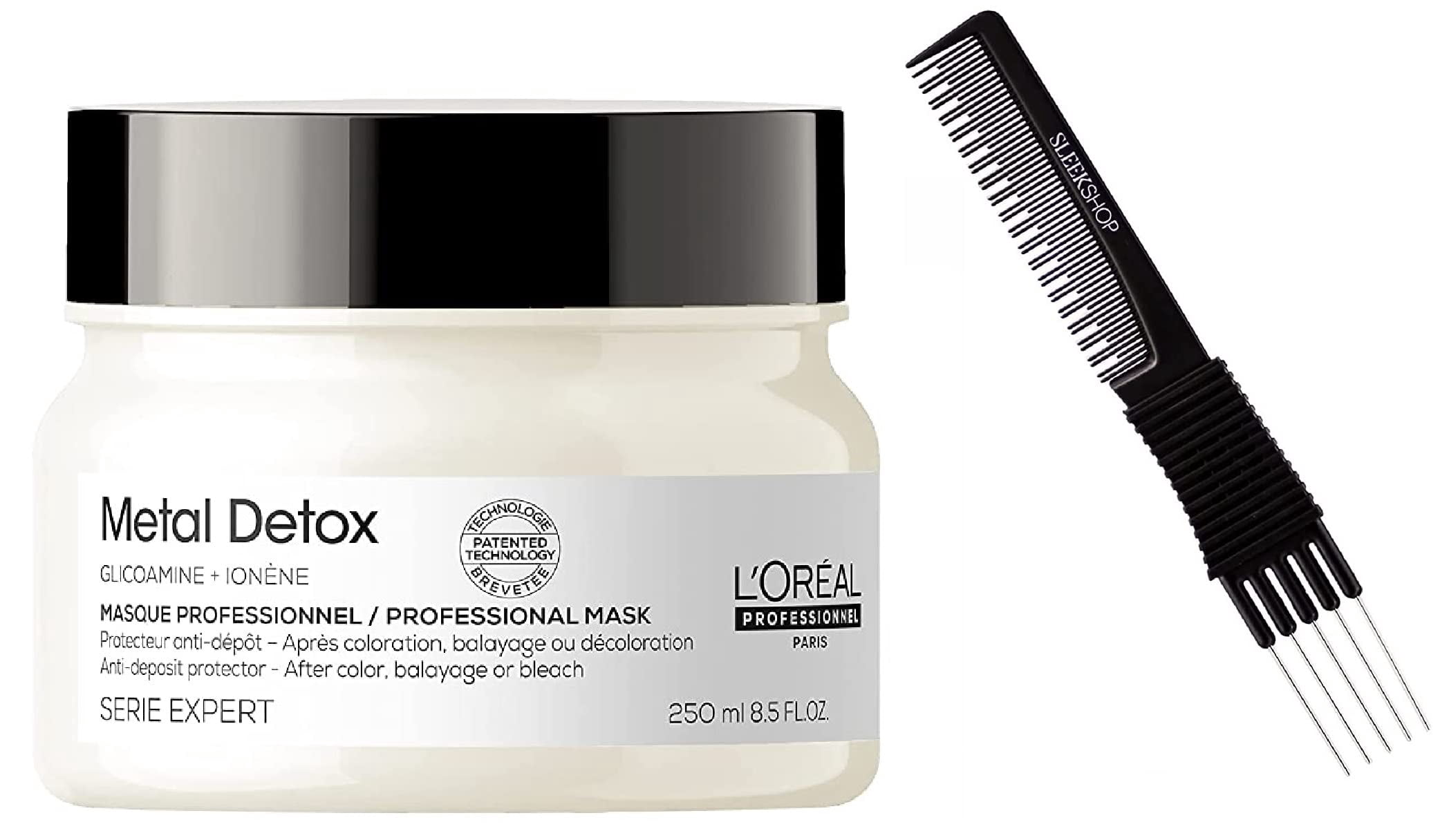 L'oreal SERIE EXPERT Metal Detox Masque, Anti-Deposit After Color ...