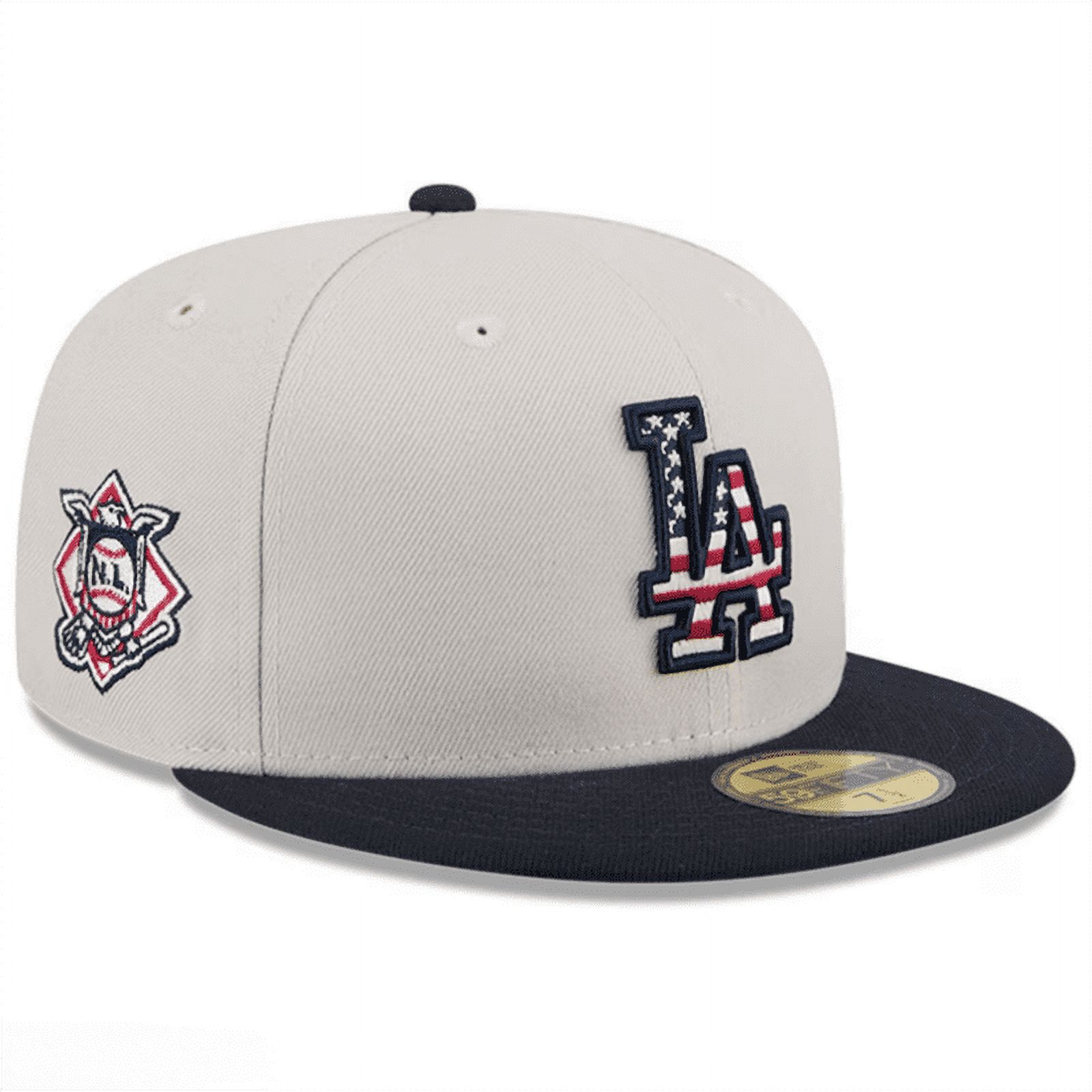 L_os _ Angeles D-odgers Men's 2024 Fourth of July 59FIFTY Fitted Hat ...