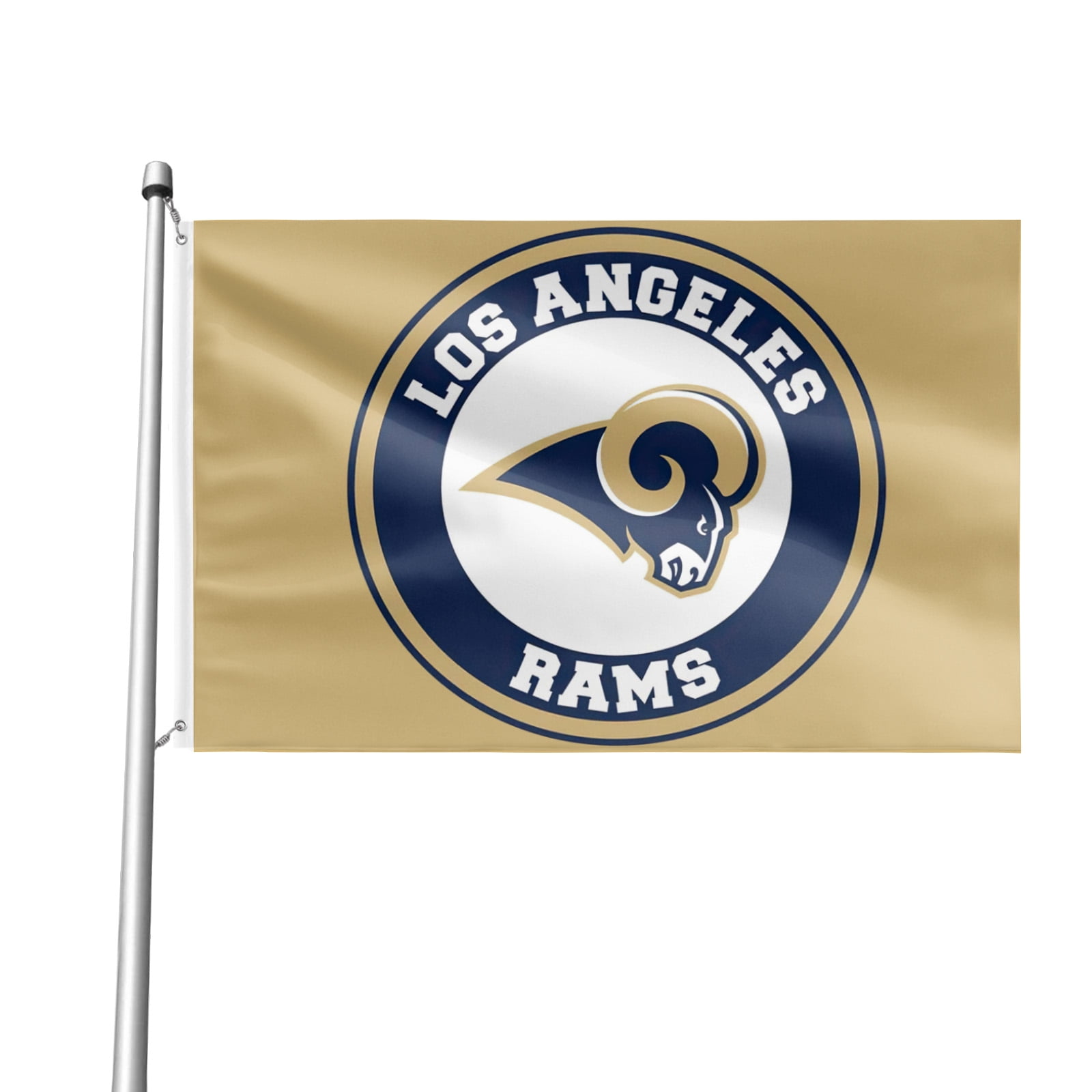 L_os_Angeles_Rams double-sided3x5foot flag background hanging outdoor ...