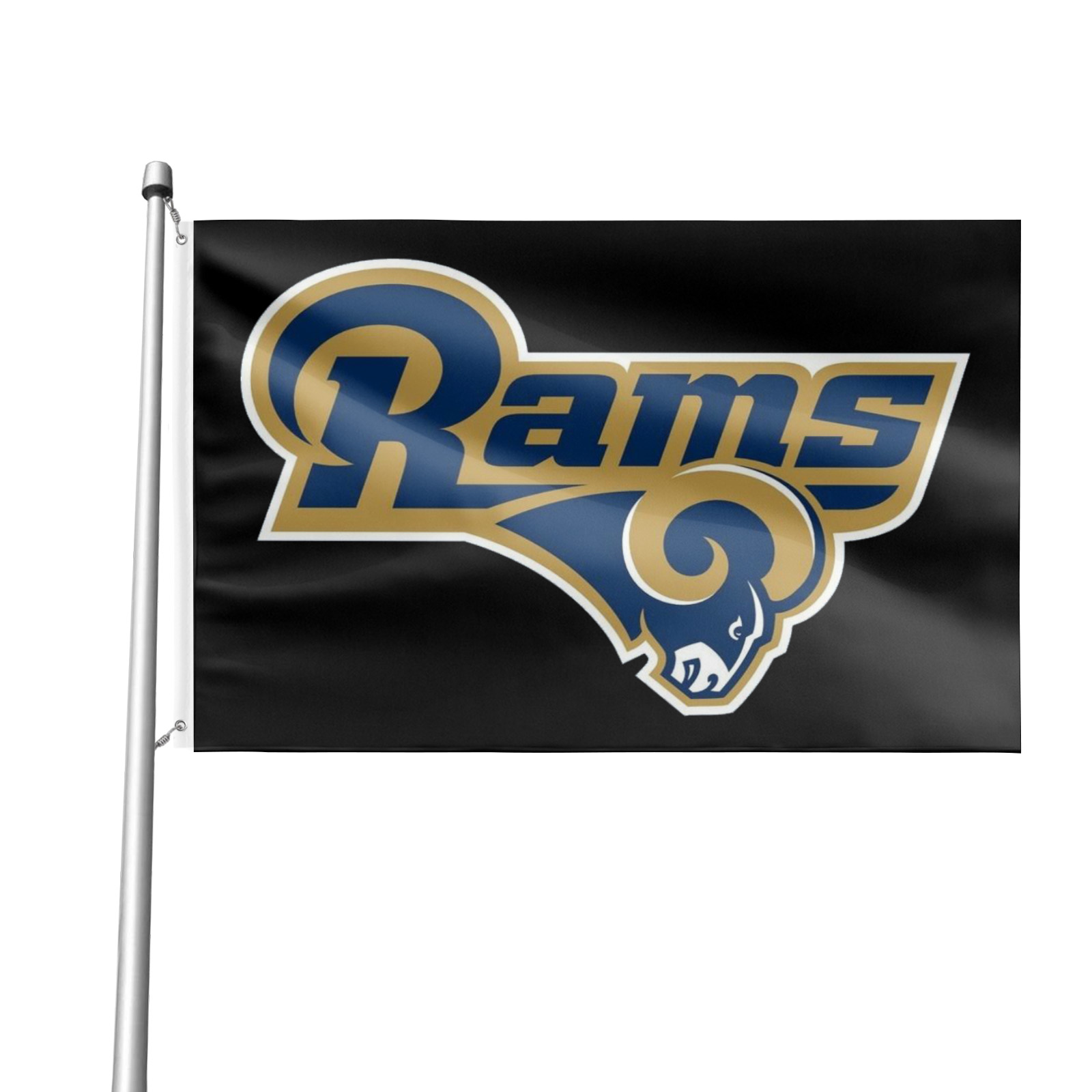 L_os_Angeles_Rams double-sided3x5foot flag background hanging outdoor ...