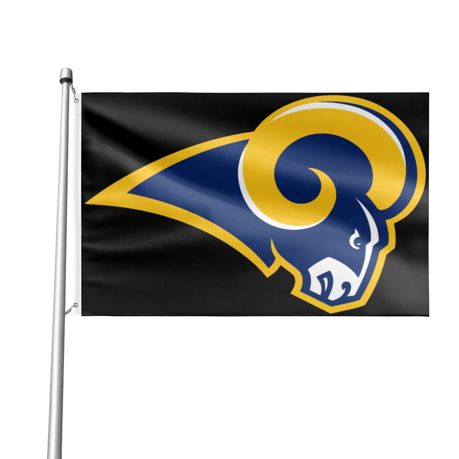 L_os_Angeles_Rams double-sided3x5foot flag background hanging outdoor ...