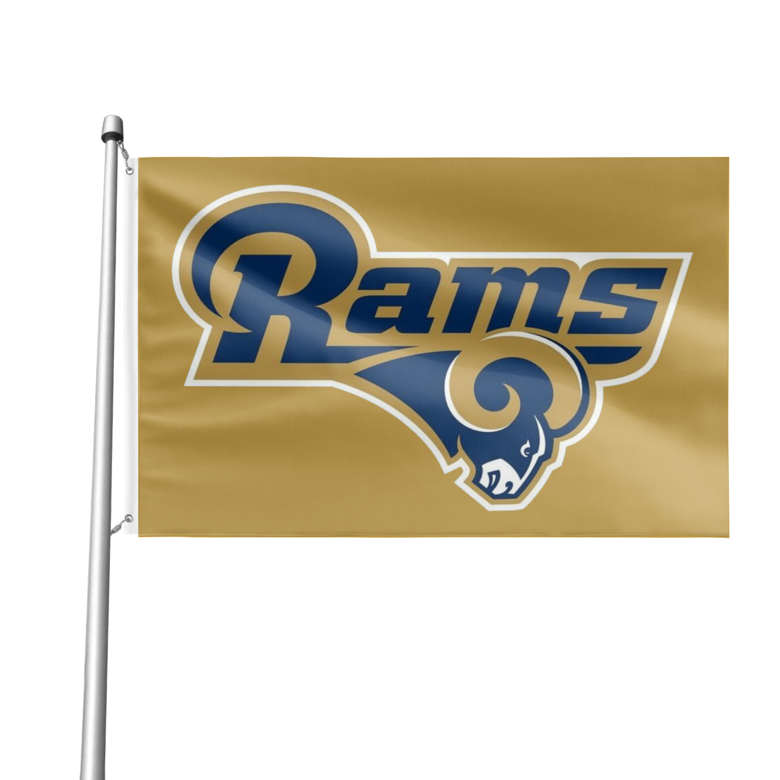 L_os_Angeles_Rams double-sided3x5foot flag background hanging outdoor ...