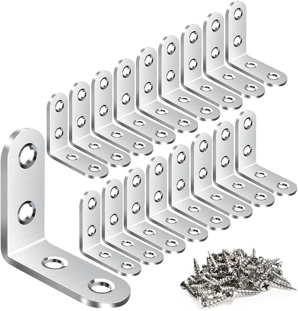 L-shaped bracket bracket set, stainless steel bracket, 90 degree right ...