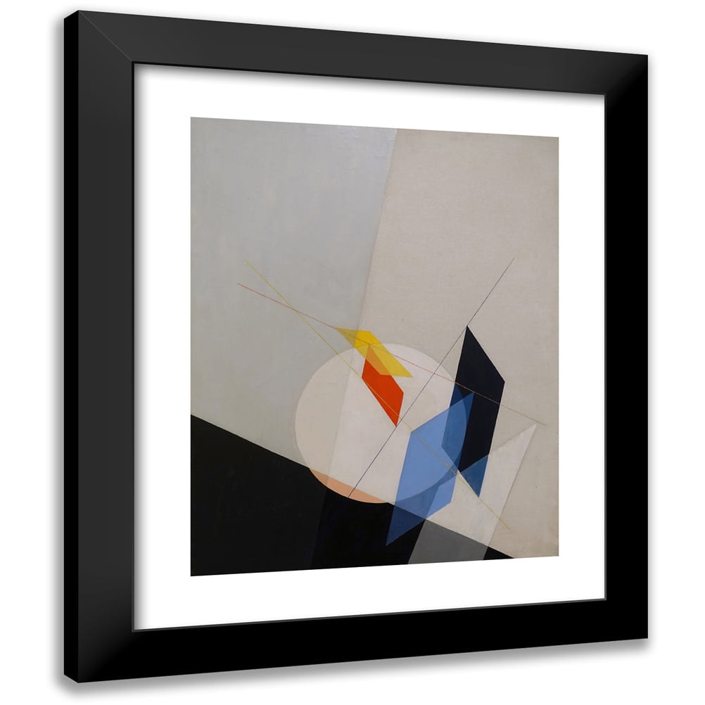 László Moholy-Nagy 15x18 Black Modern Framed Museum Art Print Titled - A 18 (1927) - Walmart.com
