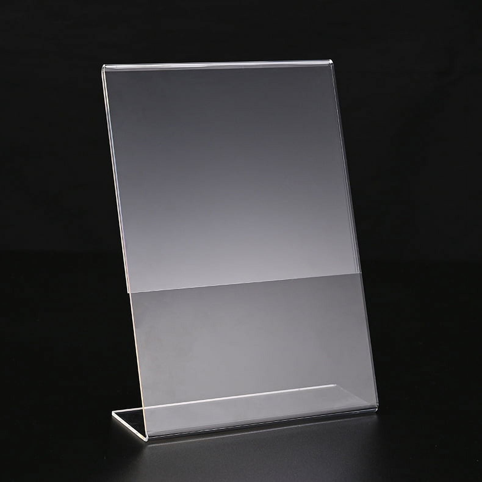 L-type acrylic table card stand acrylic table card dining table display ...