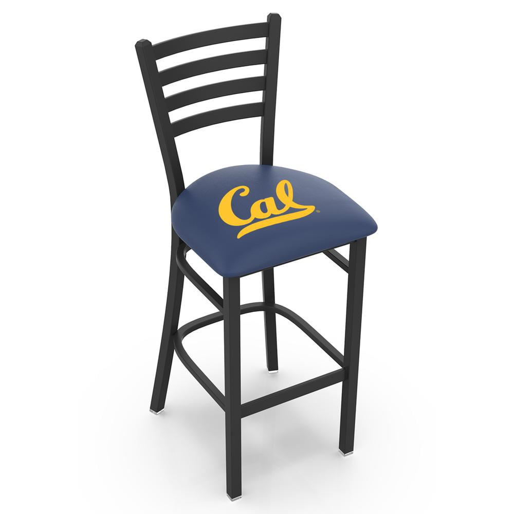 L004 Cal 25" Stationary Counter Stool with Black Wrinkle Finish ...