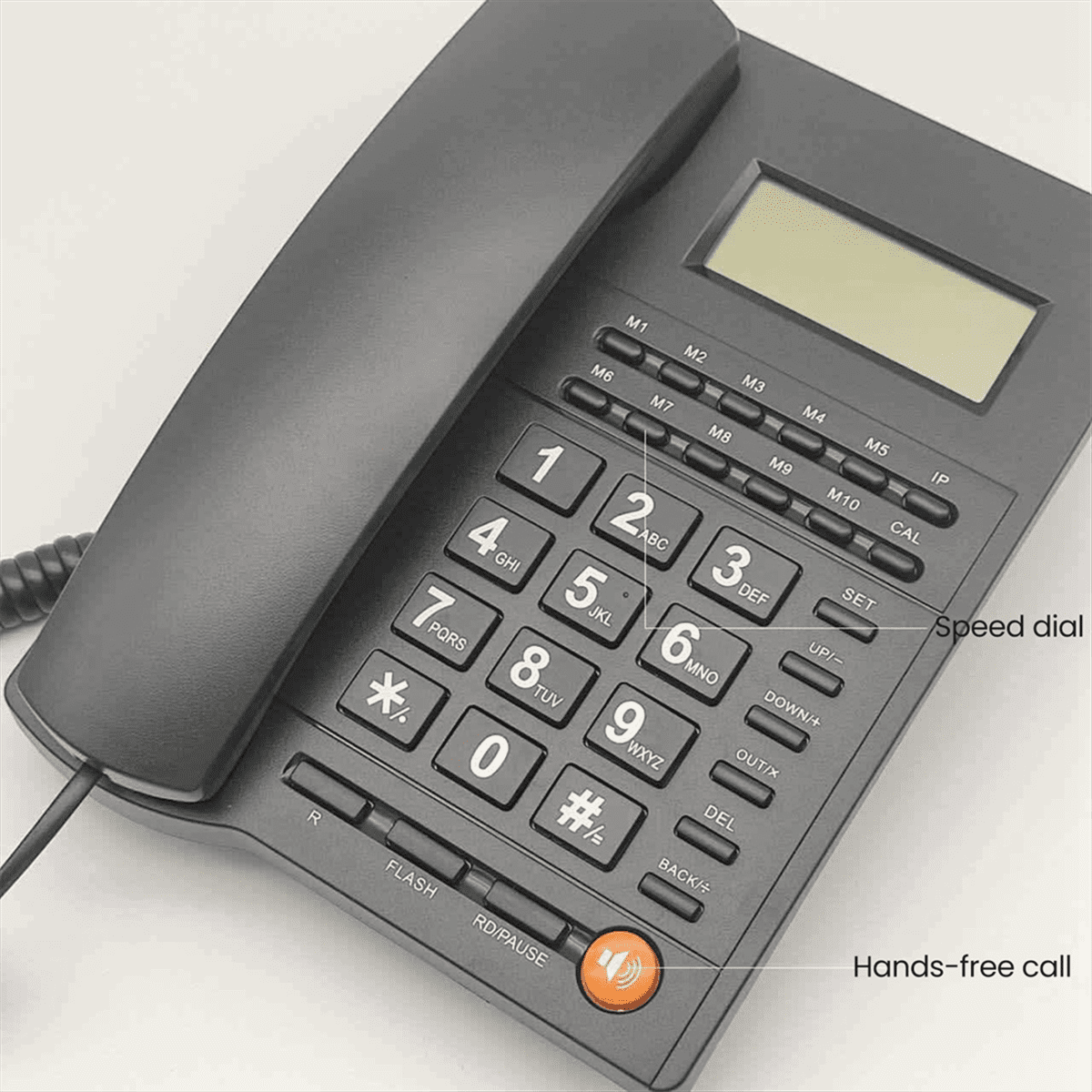 L019 Home Hotel Economical Landline Calling Station Can Display Caller ...