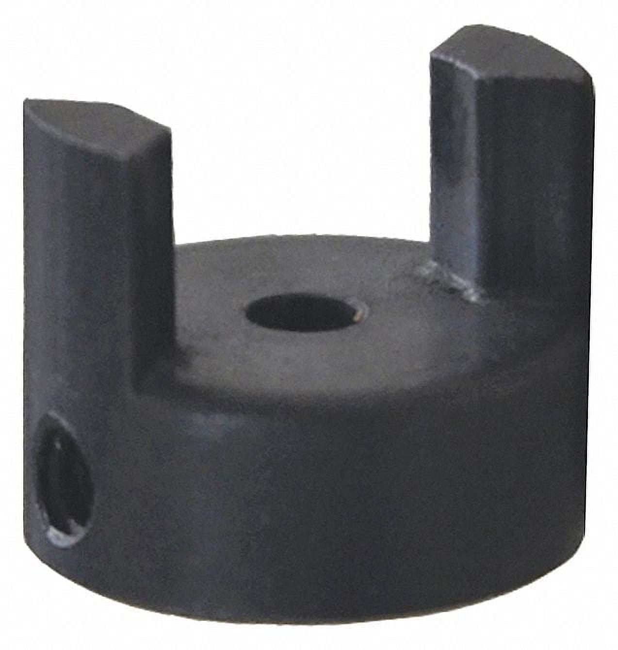 L050 Size 1/2" Sintered Iron Jaw Coupling Hub, Keyway Size: None ...