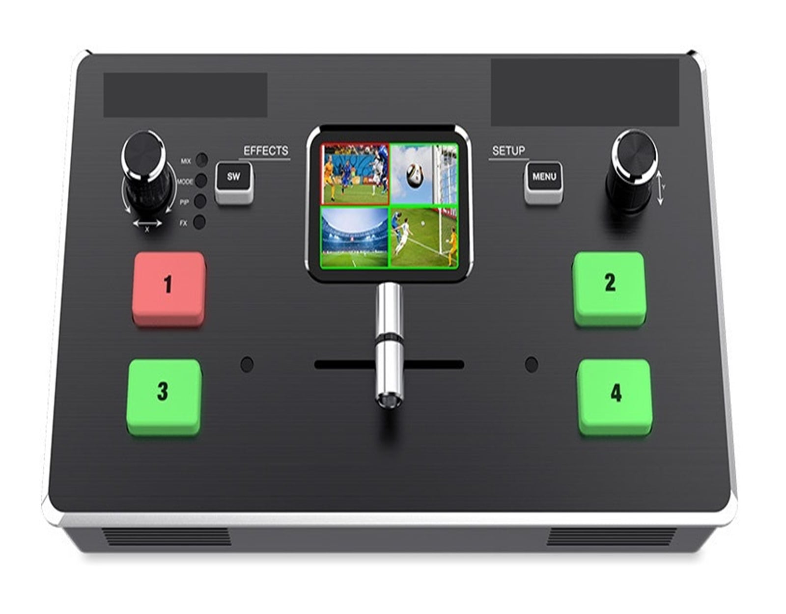 L1 4 Inputs Camera Production USB3.0 Multi-format Video Mixer Switcher ...