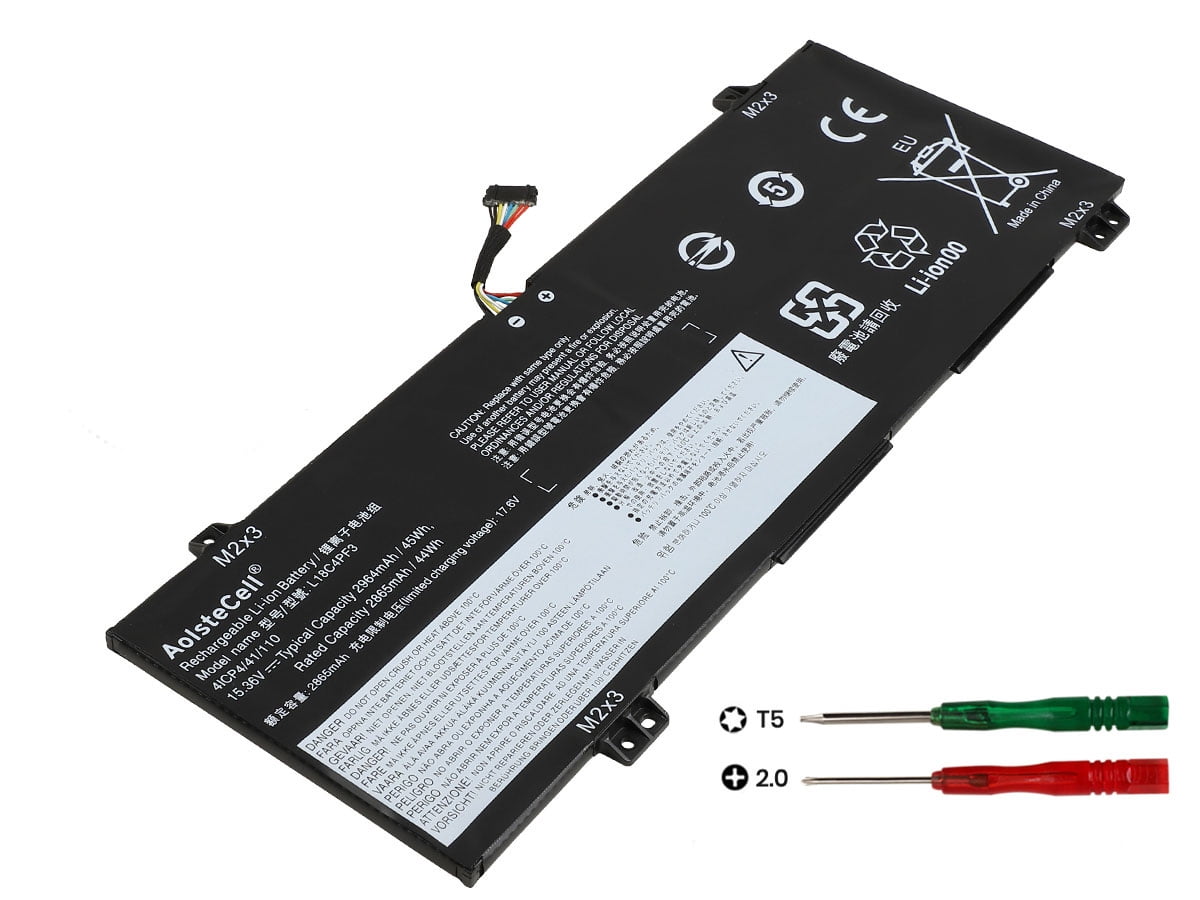 Lenovo Laptop Computer Battery L18C4PF3 for IdeaPad, Flex 14 2-in-1 ...