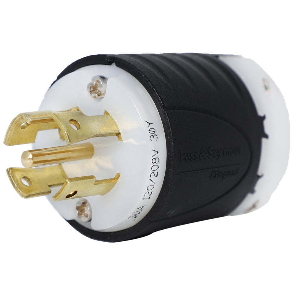 L21-30P Plug - 5 Pack, Rated for 30 Amps, 120/208V, 5-Wire - Part # IBX ...