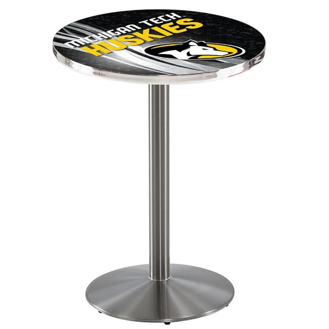 L214 Michigan Tech University 36in. Tall - 36in. Top Pub Table with ...