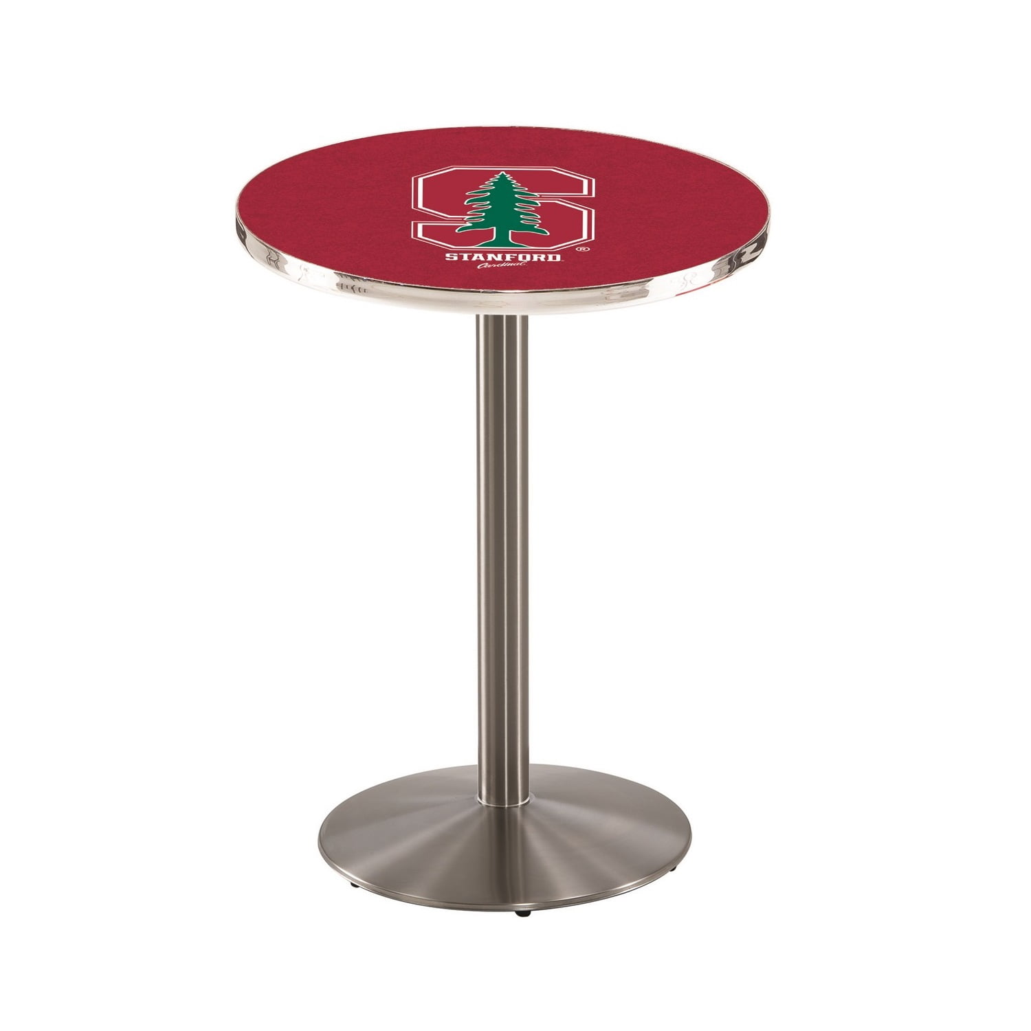 L214 Stanford University 36in. Tall - 36in. Top Pub Table with ...