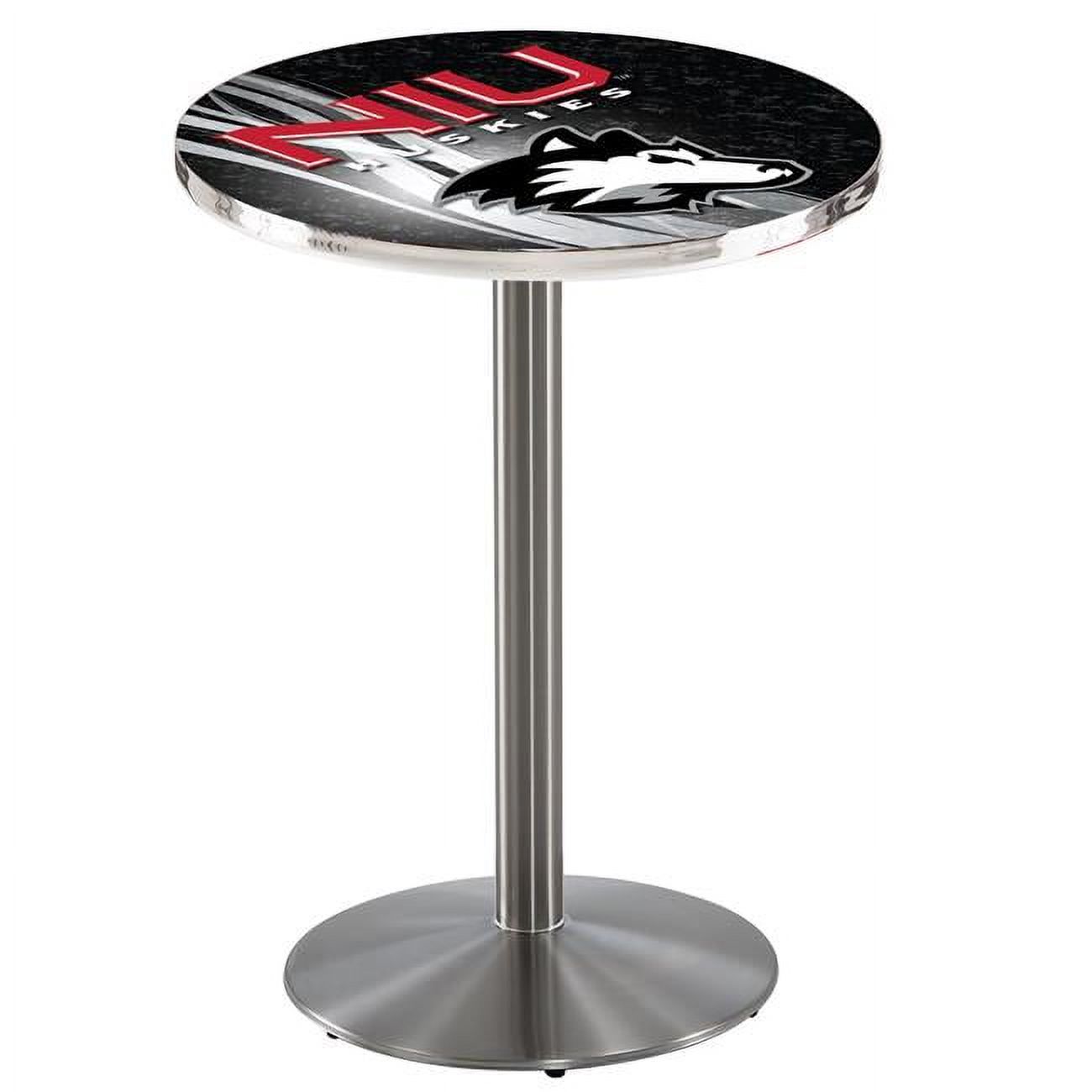 L214 University of Northern Illinois 42in. Tall - 36in. Top Pub Table ...