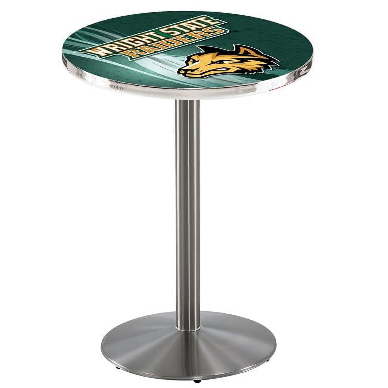 L214 Wright State University 42in. Tall - 36in. Top Pub Table with ...