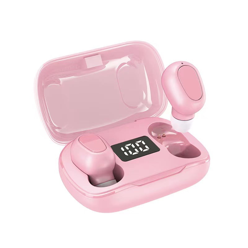 L21PRO mini bluetooth headset charging compartment mini ear-to-ear ...