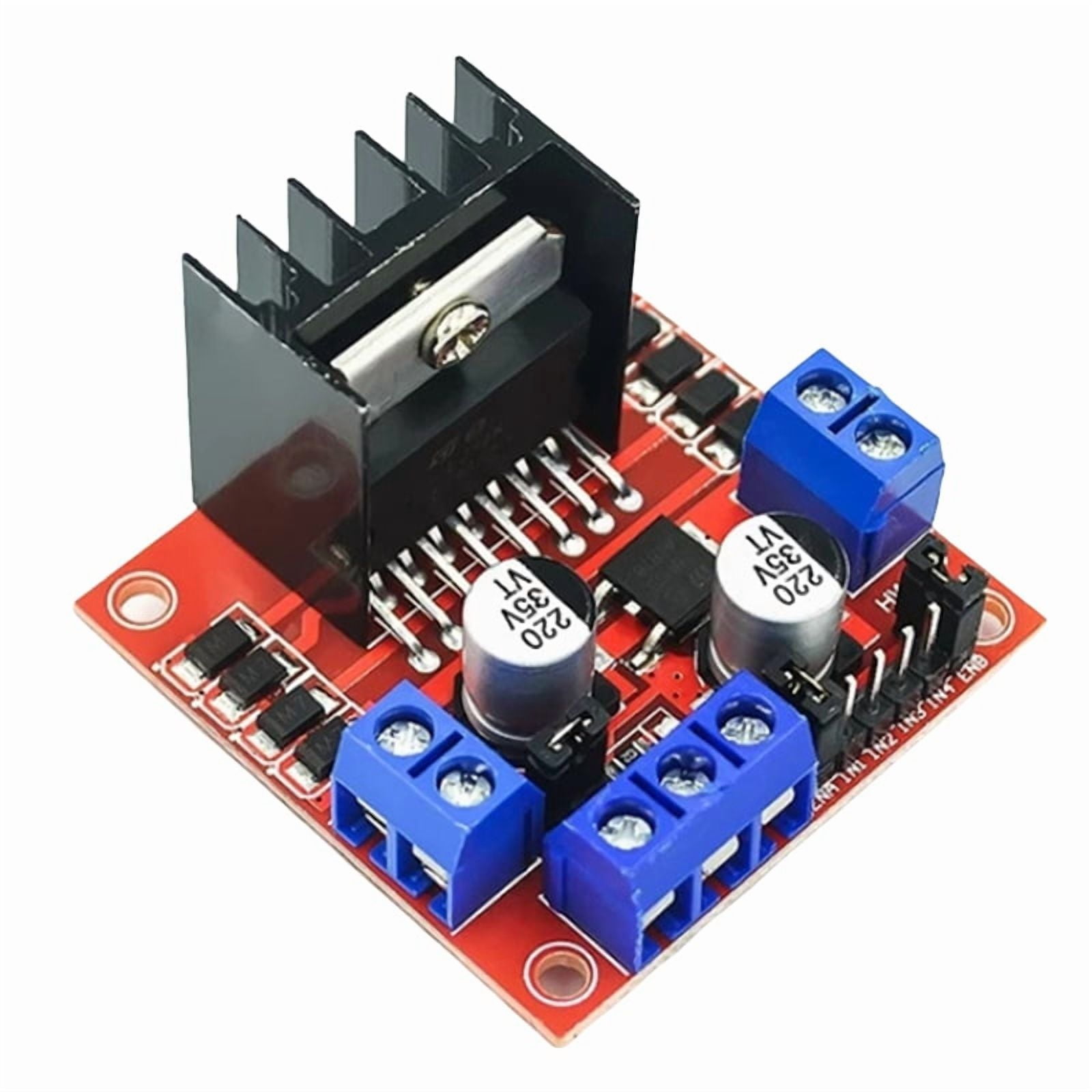 L298N Module Dual H-Bridge Stepper Motor Driver Board Module 2A/25W ...