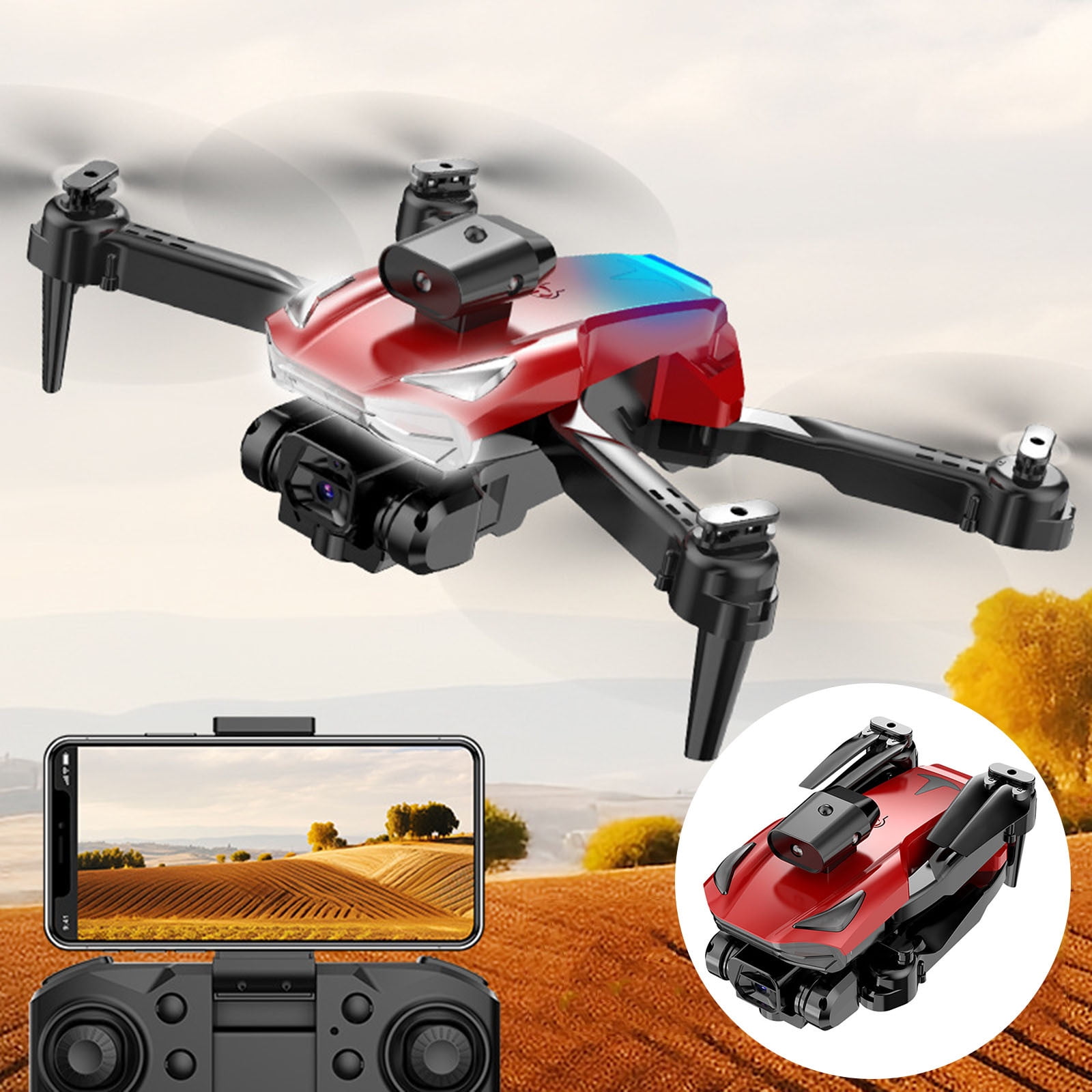 L818 Border New Product 360° Obstacle Avoidance Positioning Folding