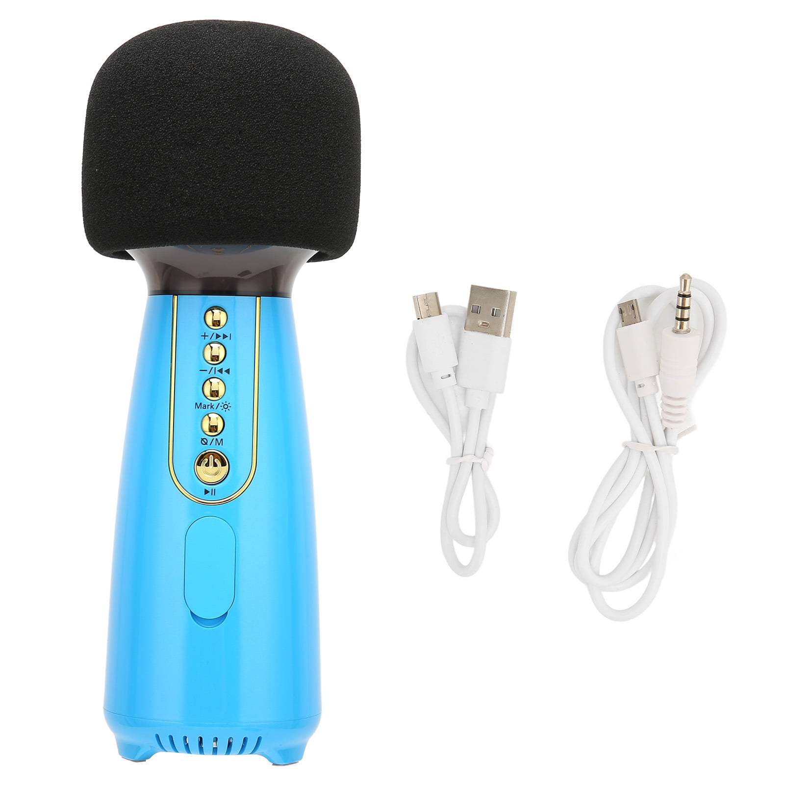 Bienvenido L868 Bluetooth Microphone Handheld Mic with LED Light for ...