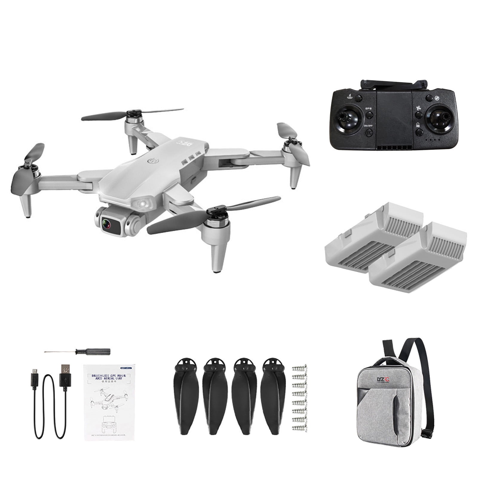 L900 PRO Folding Drone Brushless GPS Quadrocopter 4k HD Aerial ...