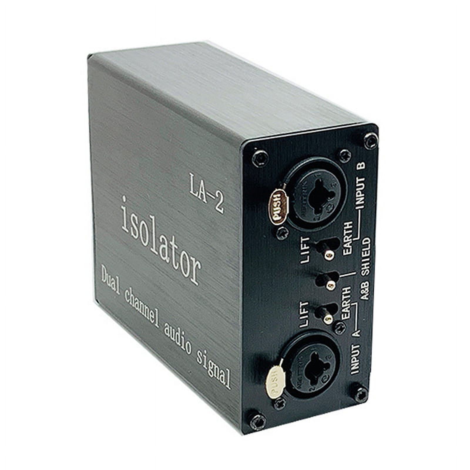 LA-2 Audio Signal Isolator 6.35 XLR Mixer Audio Current Acoustic Noise ...