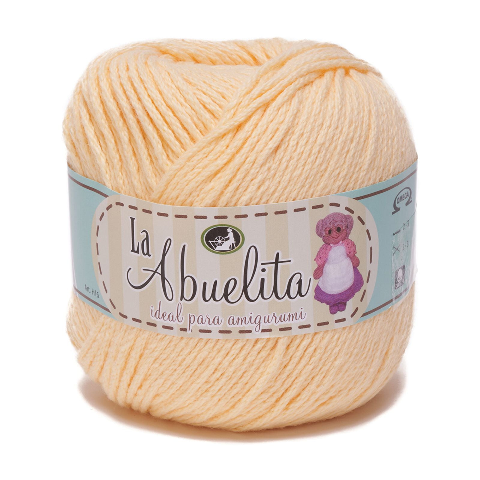 LA ABUELITA [50grs] by Omega - Ideal for Amigurumi 100% NON-Mercerized ...