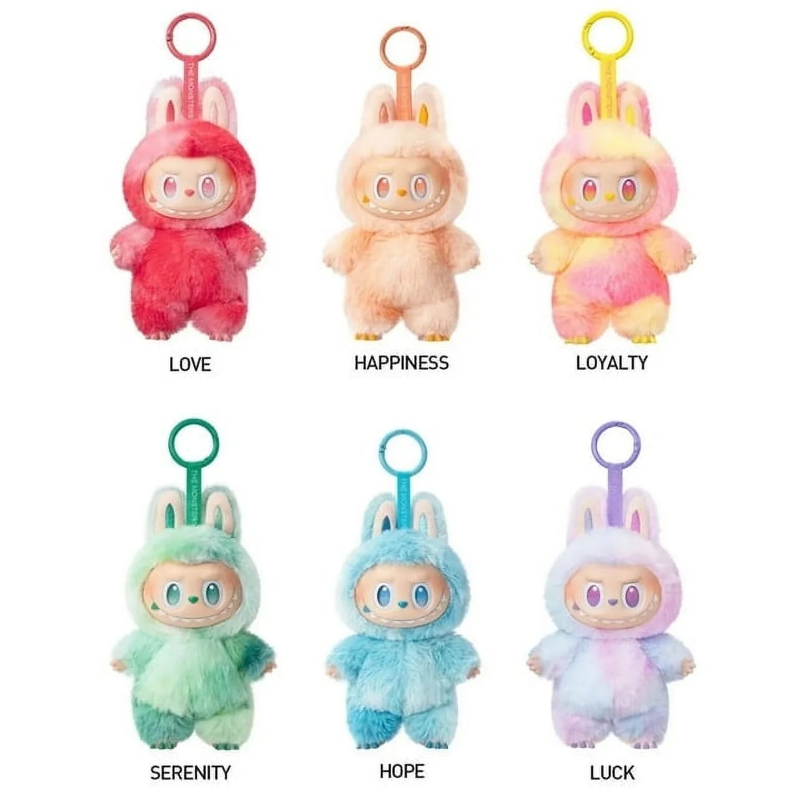 LA&B*u-B-us 3.0 Plush Keychain Doll - Cute Stuffed Animal Charm for ...