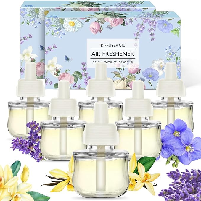 LA BELLEFÉE Plug in Air Fresheners for Home, Vanilla, Lavender, Linen ...