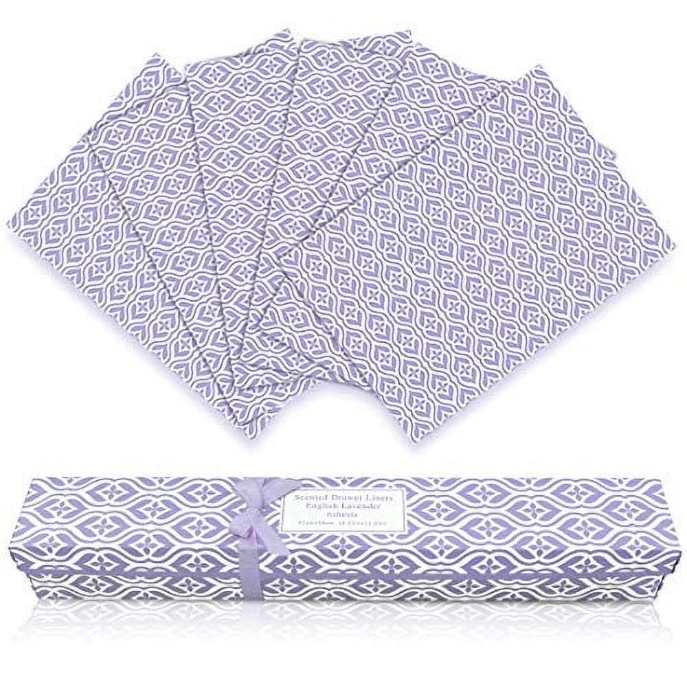 LA BELLEFAE Fresh Linen Scented Drawer Liners, Easy to Use, 6-Sheets ...