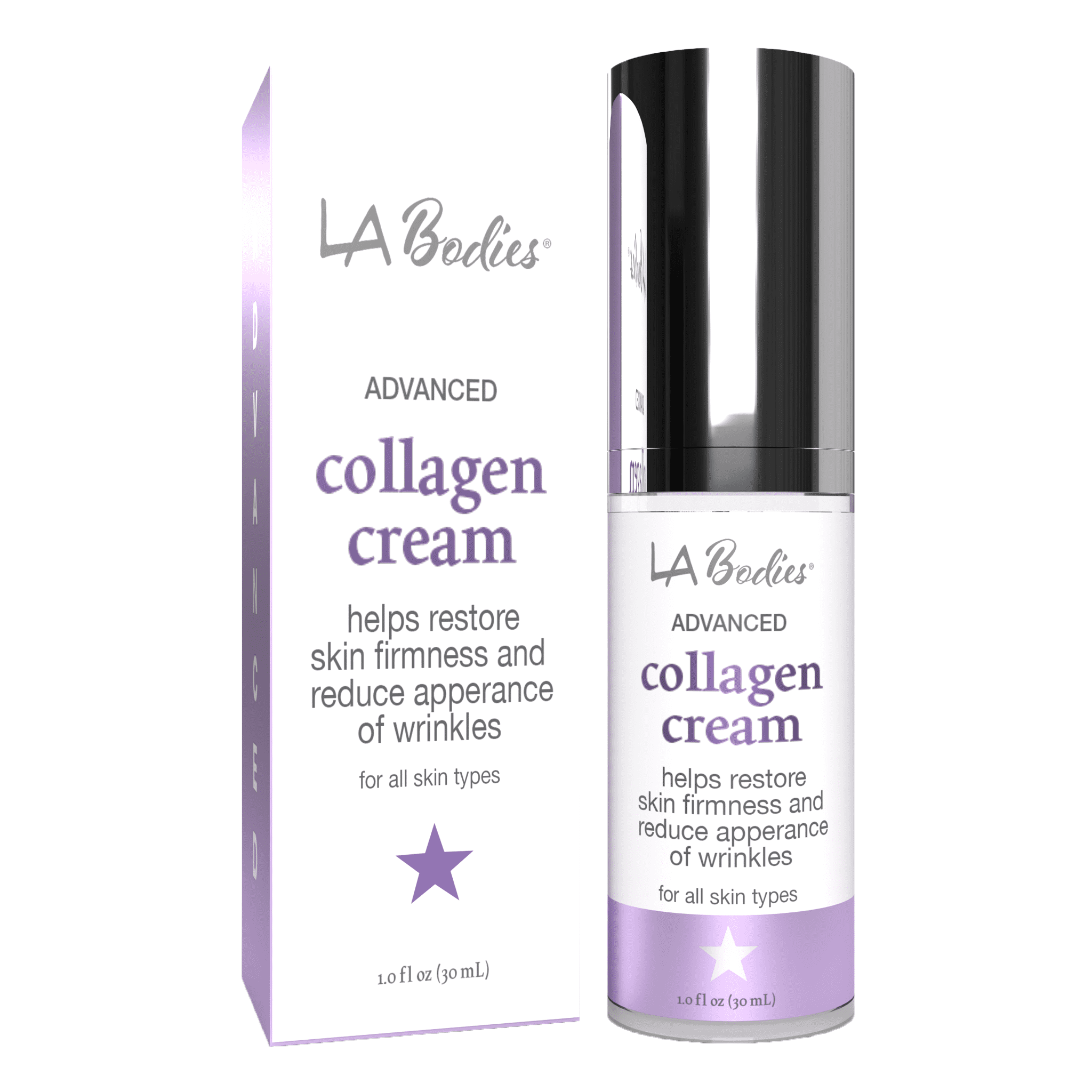 LA BODIES Advanced Collagen Cream Natural Healthy Skin Care Face ...