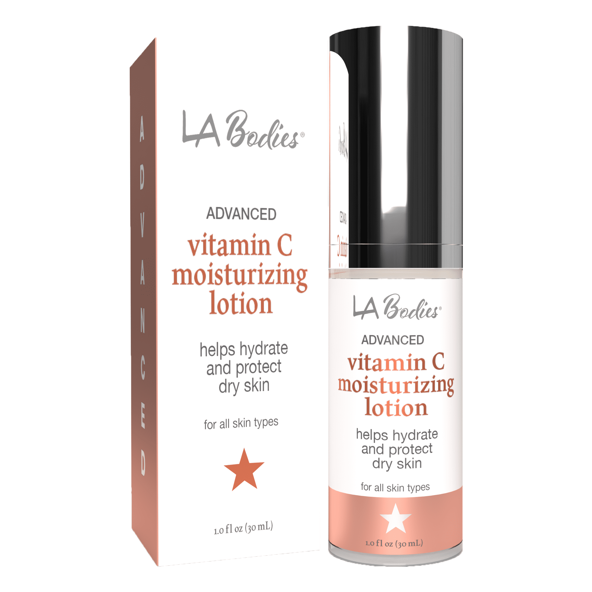 LA BODIES Advanced Vitamin C Moisturizing Lotion Smooth Skin Care (1oz ...