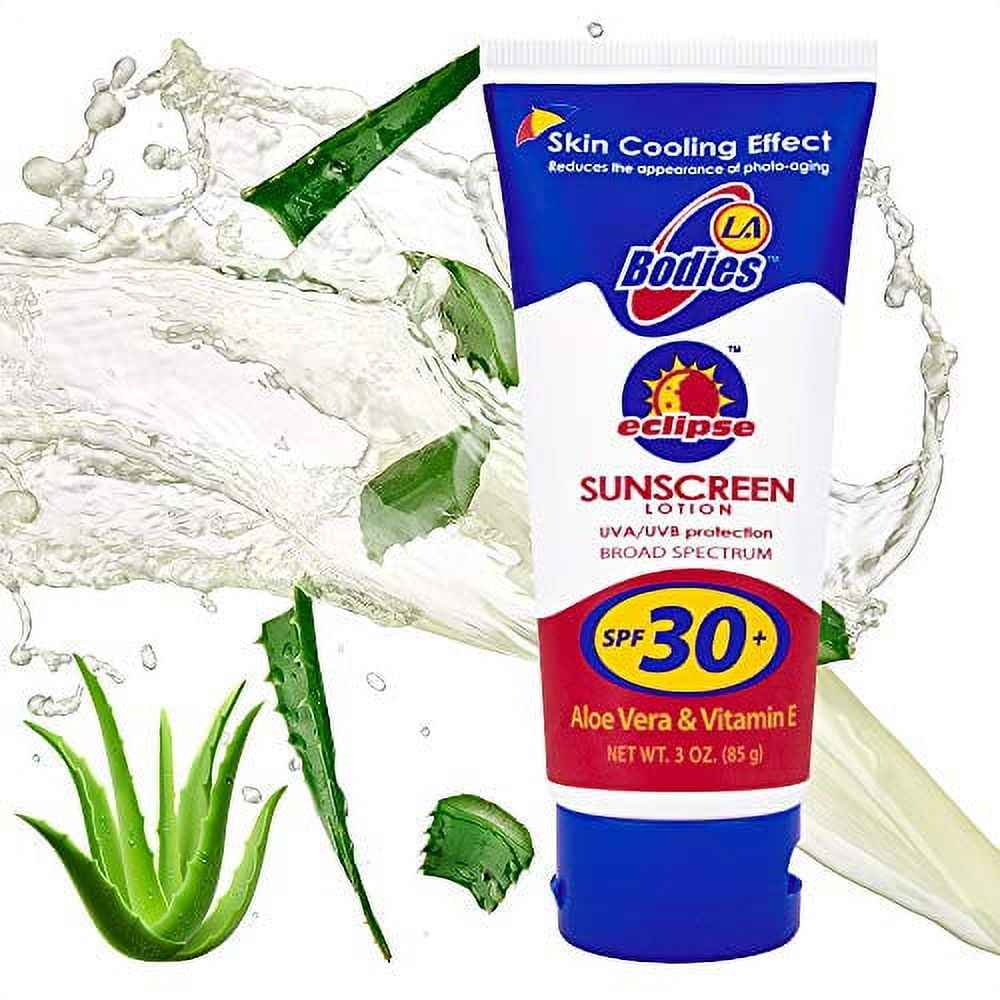 LA BODIES Eclipse Sunscreen Lotion with Aloe Vera And Vitamin E Variety ...
