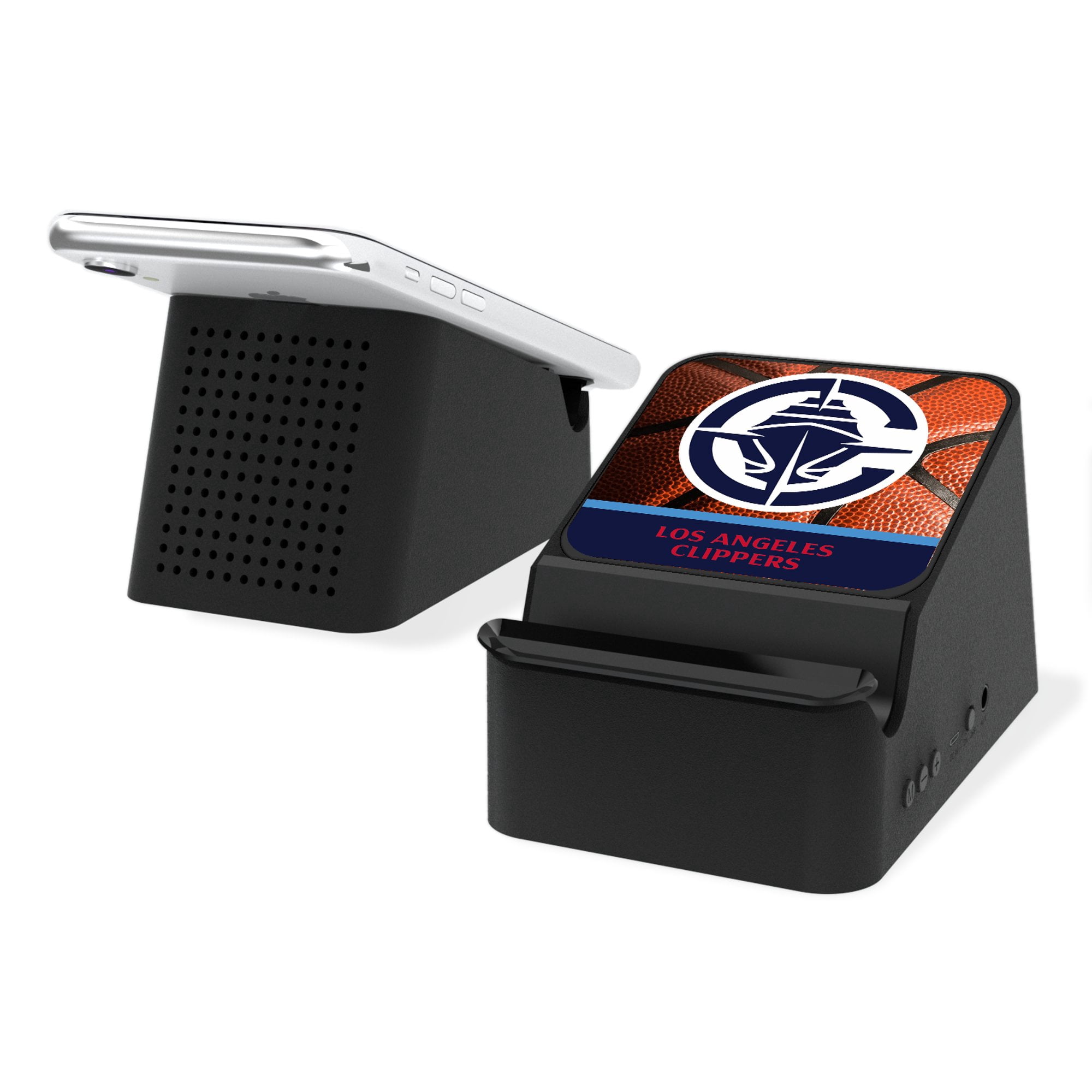 LA Clippers Basketball Design Wireless Charging Station & Bluetooth ...