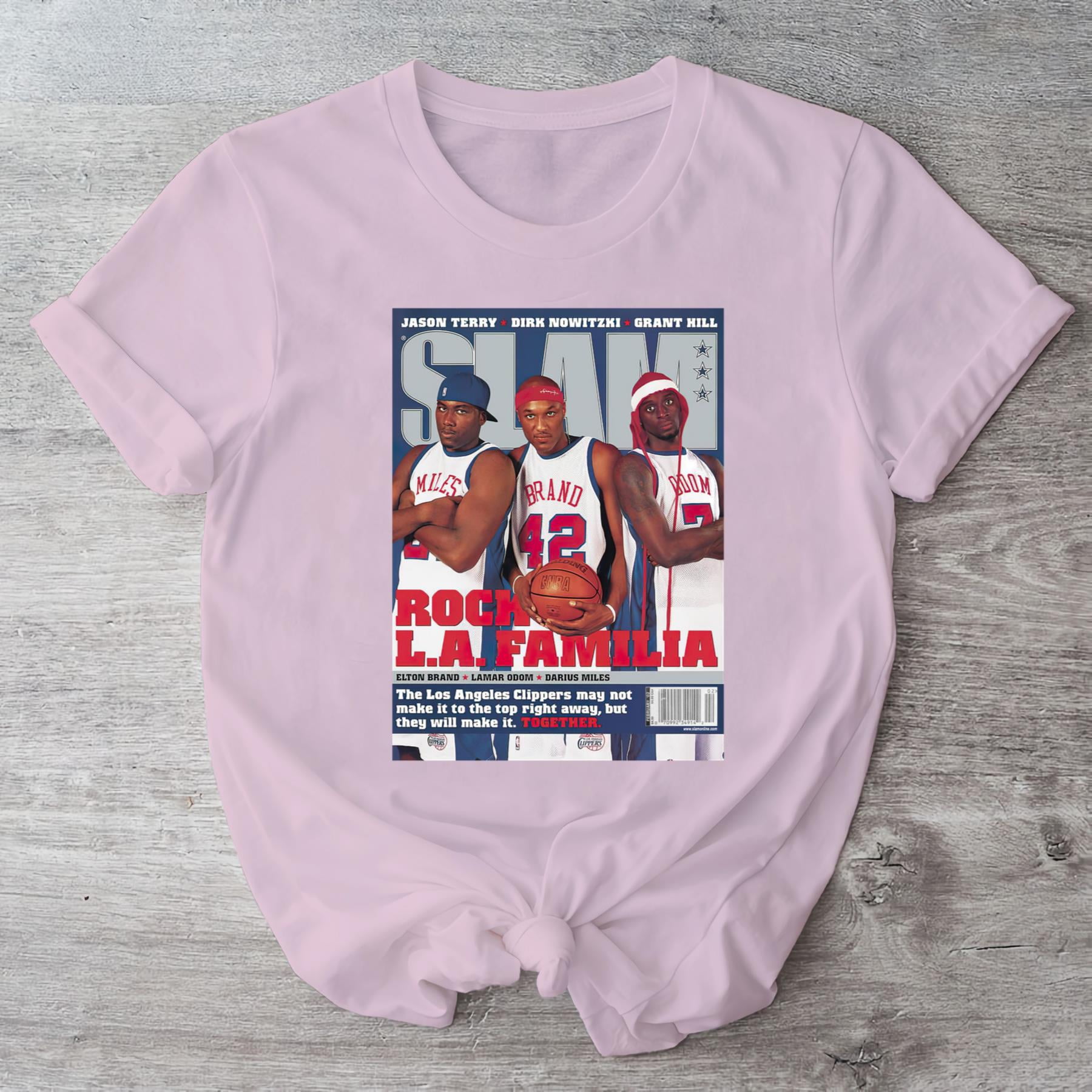 LA Court Star Throwback Tee, Retro Hoops Legend Graphic Shirt, Magazine ...