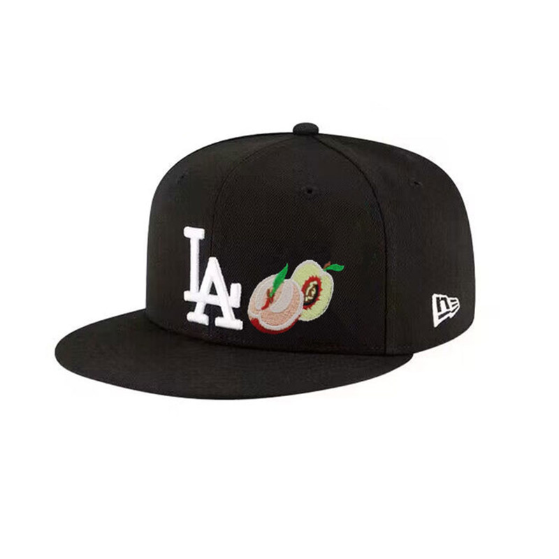 LA - Dodgers Black Baseball Cap with Peach Embroidery - Walmart.com