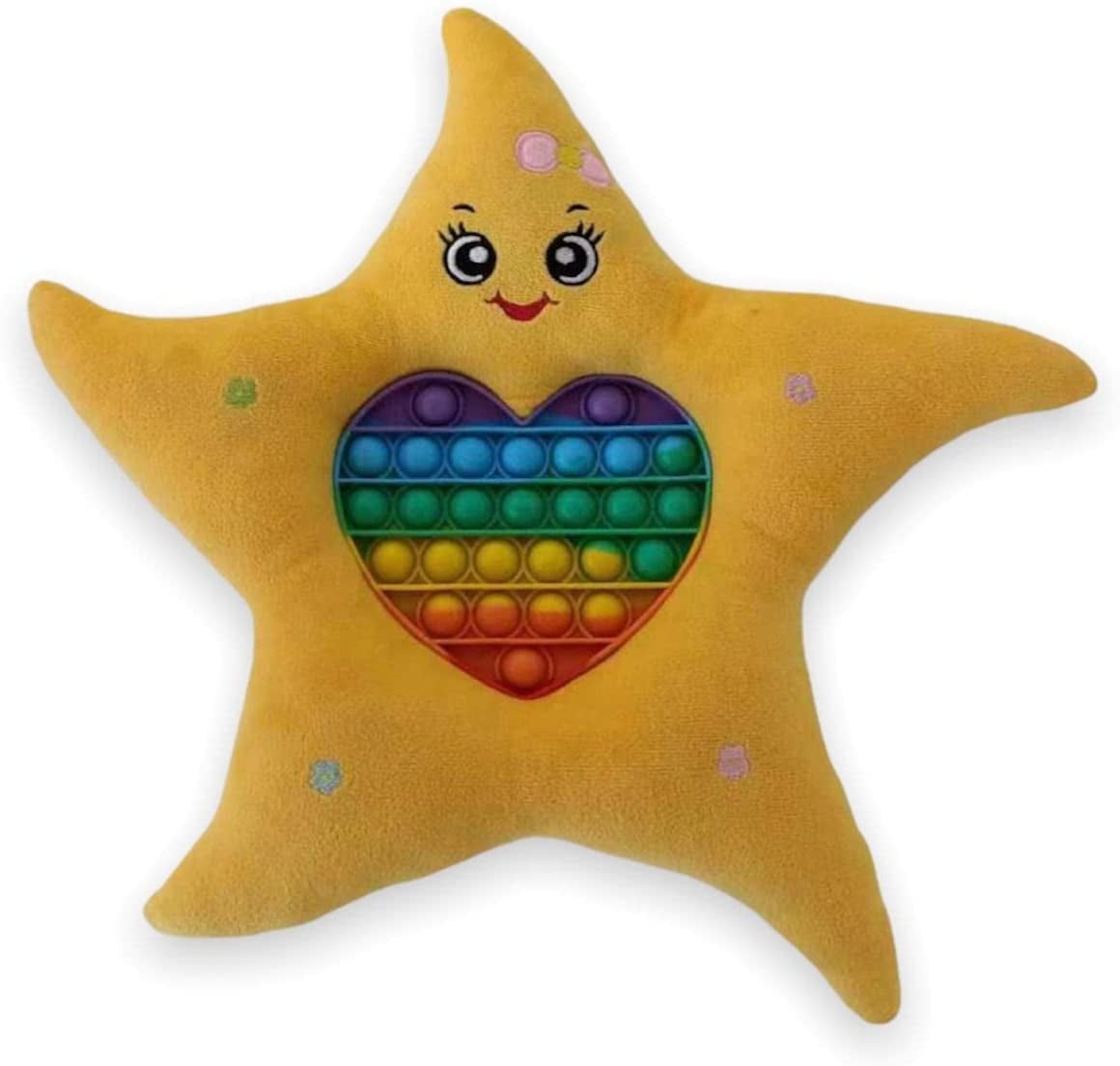 LA Fabric Spot Inc Starfish Pop Plush Toy, 1 Count - Walmart.com