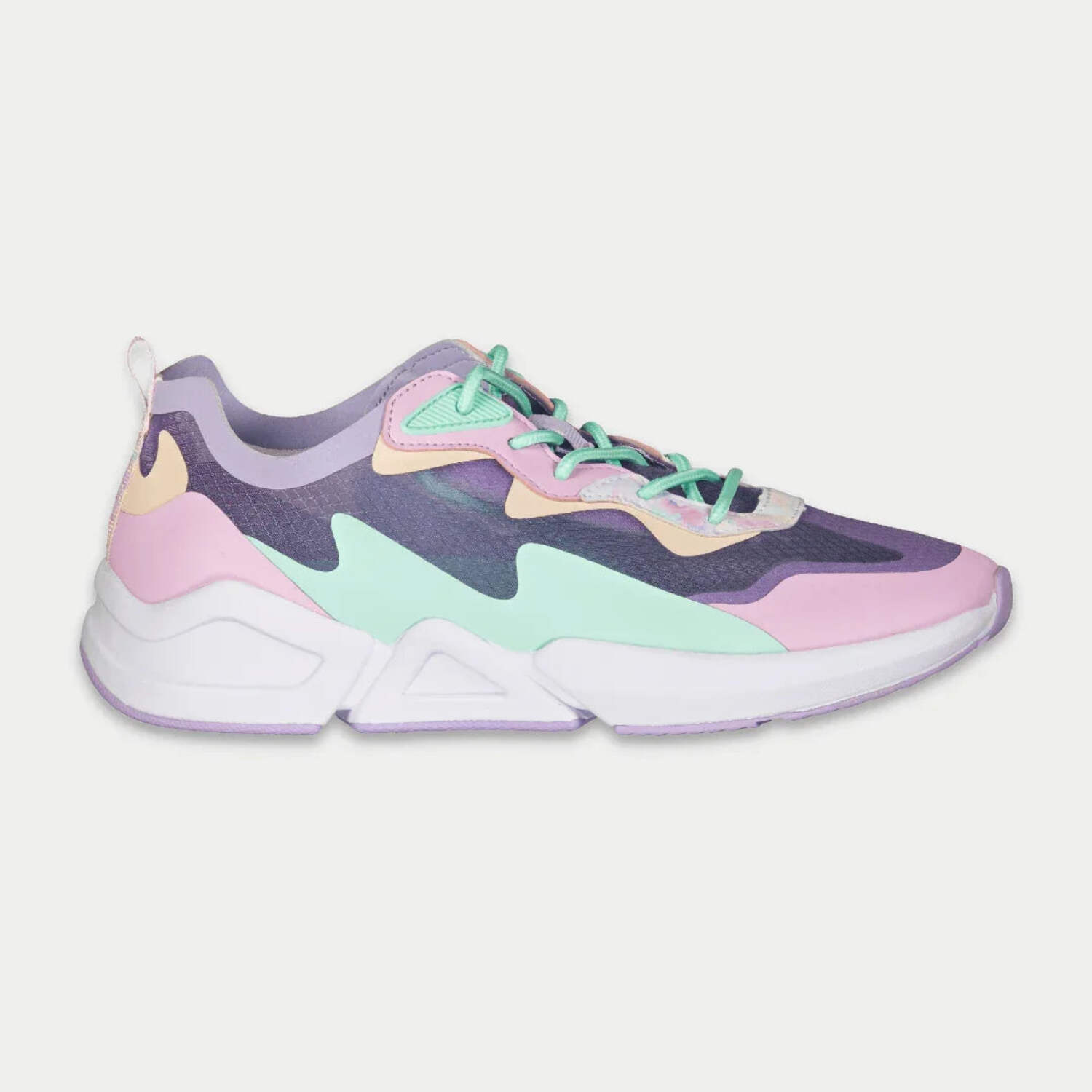 LA Gear Women's Mid-City Lowtop | Lavender x Pink - Walmart.com