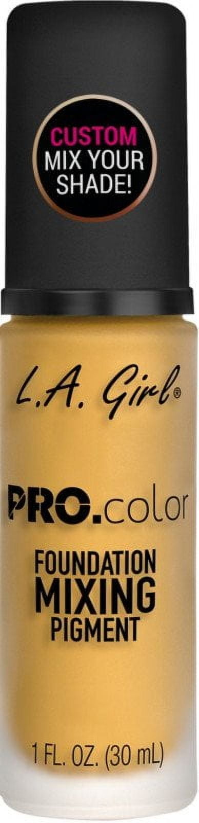 LA Girl Pro.Color Foundation Mixing Pigment, Yellow, Customizable ...