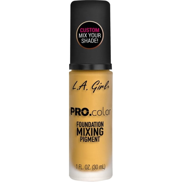 LA Girl Pro.Color Foundation Mixing Pigment - Yellow - Walmart Business ...