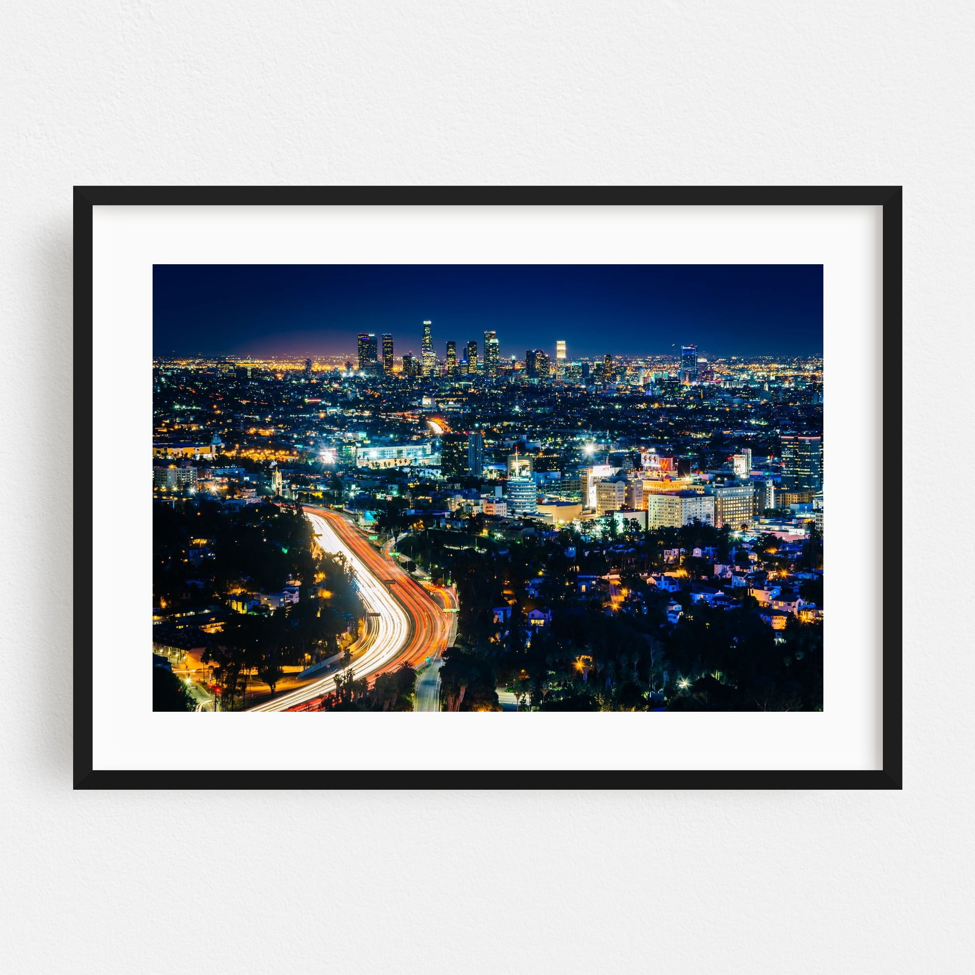 LA from Hollywood Bowl Overlook - Los Angeles California Photography ...