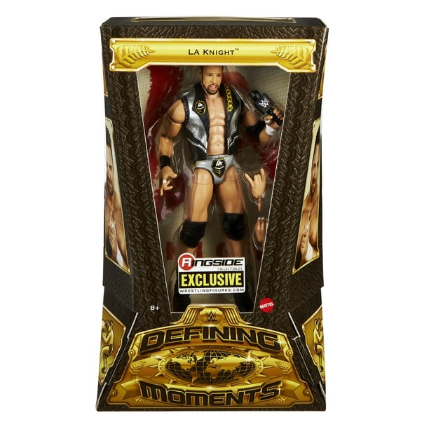LA Knight - WWE Defining Moments Ringside Exclusive Mattel WWE Toy ...