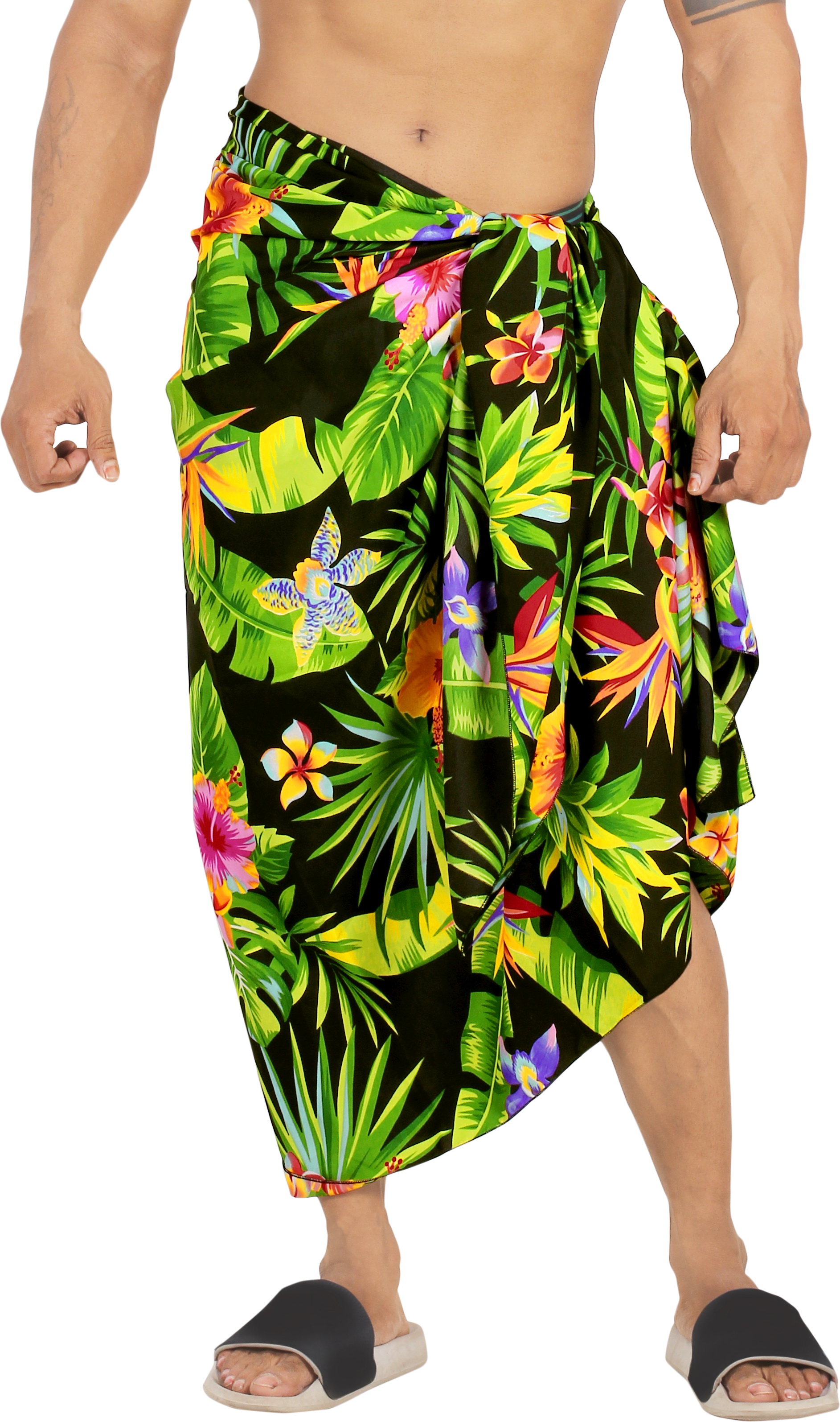 Beach Cover-up Crochet LA LEELA Men's Casual Sarong Beach Wrap - Royal ...